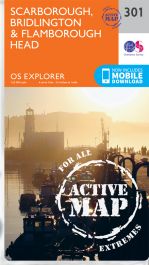 Explorer 301 Scarborough Bridlington ACTIVE Walking Map
