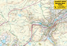 Marsden Moor Estate Walking Map