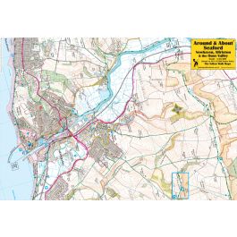 Seaford, Newhaven, Alfriston & the Ouse Valley Walking Map