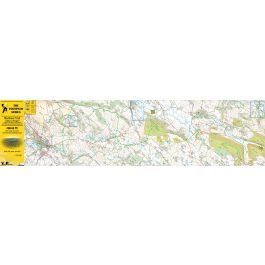 Mortimer Trail: Ludlow to Kington Walking Map