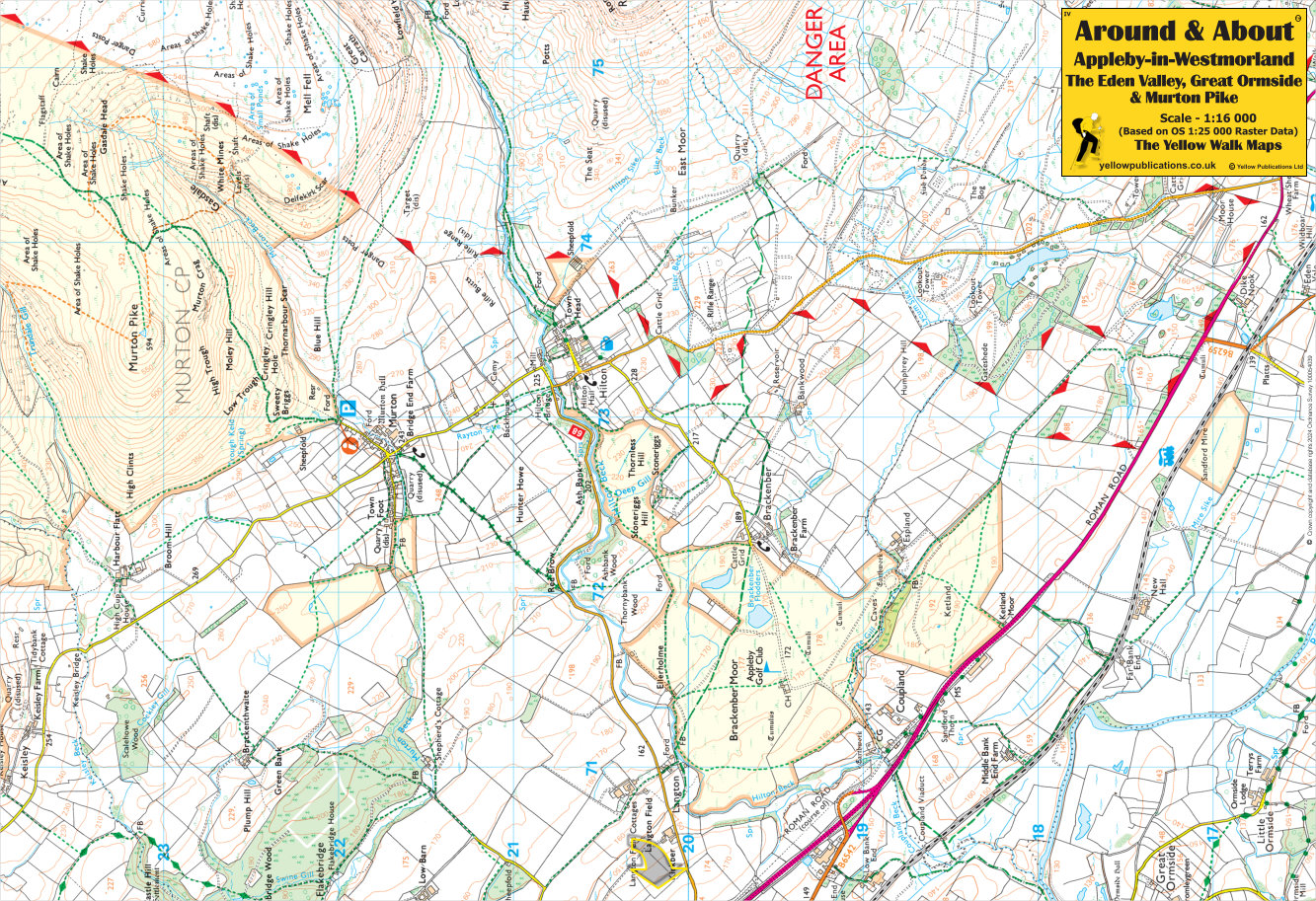 Appleby-in-Westmorland, The Eden Valley, Great Ormside & Murton Pike ...