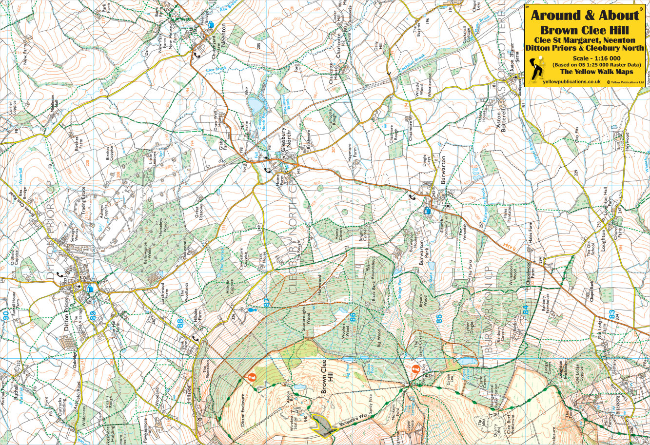 Brown Clee Hill, Clee St Margaret, Ditton Priors & Cleobury North ...