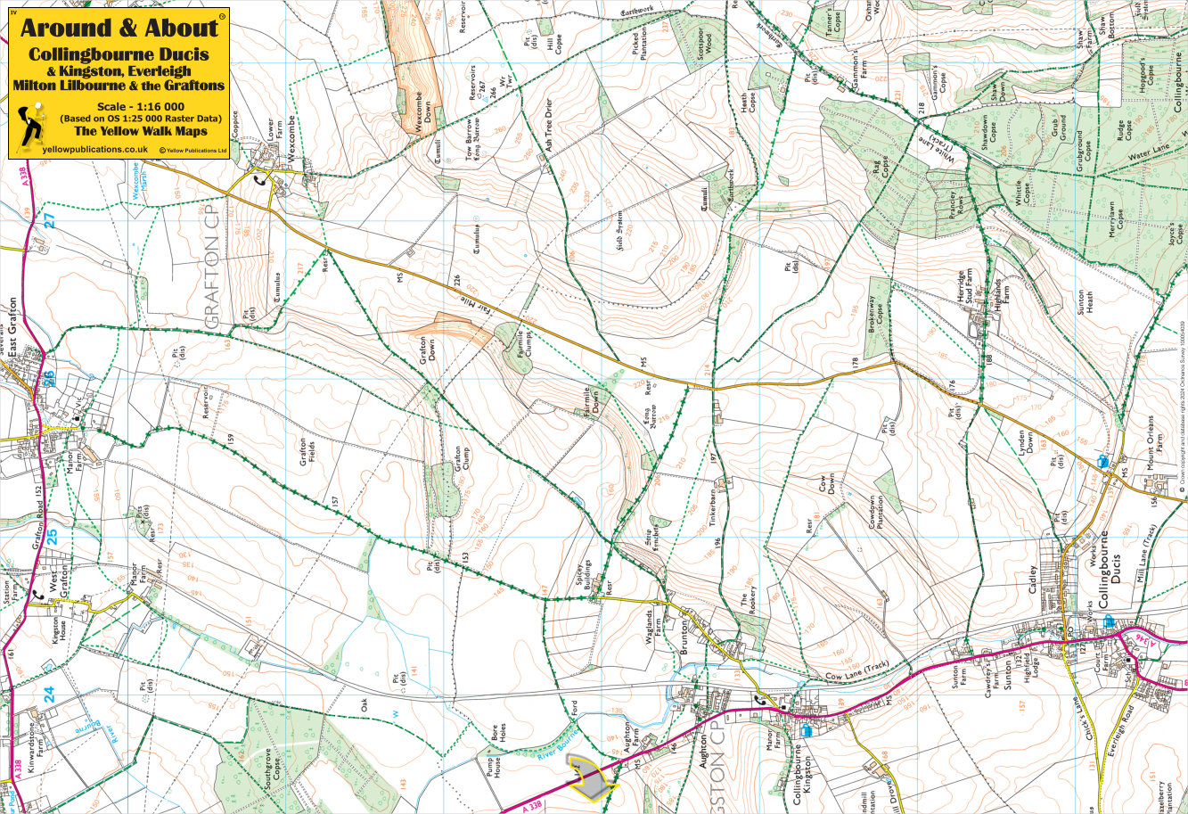 Collingbourne Ducis & Kingston Everleigh... Walking Map
