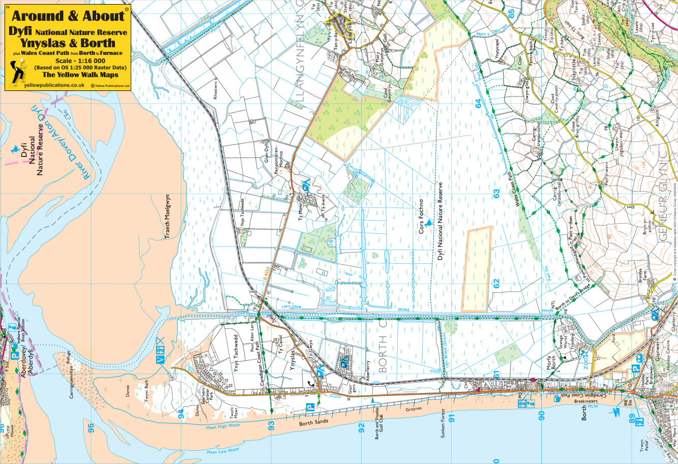 Dyfi National Nature Reserve: Ynyslas & Borth, Wales Coast Path Furnace ...