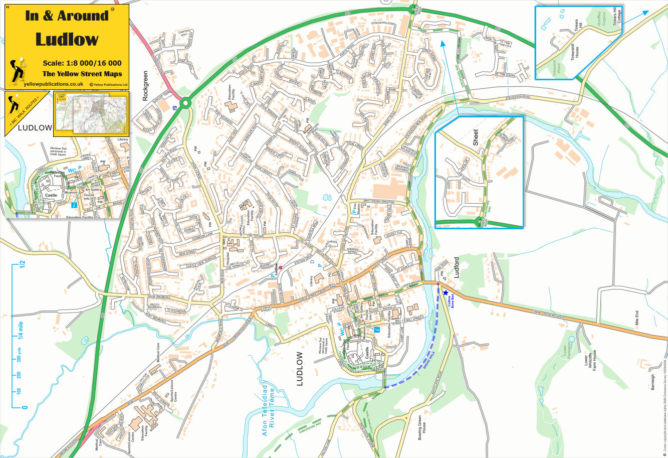 Ludlow Street Map