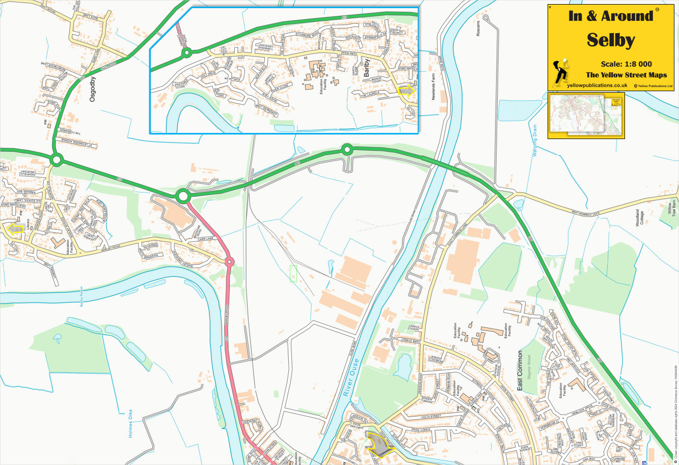 Selby Street Map