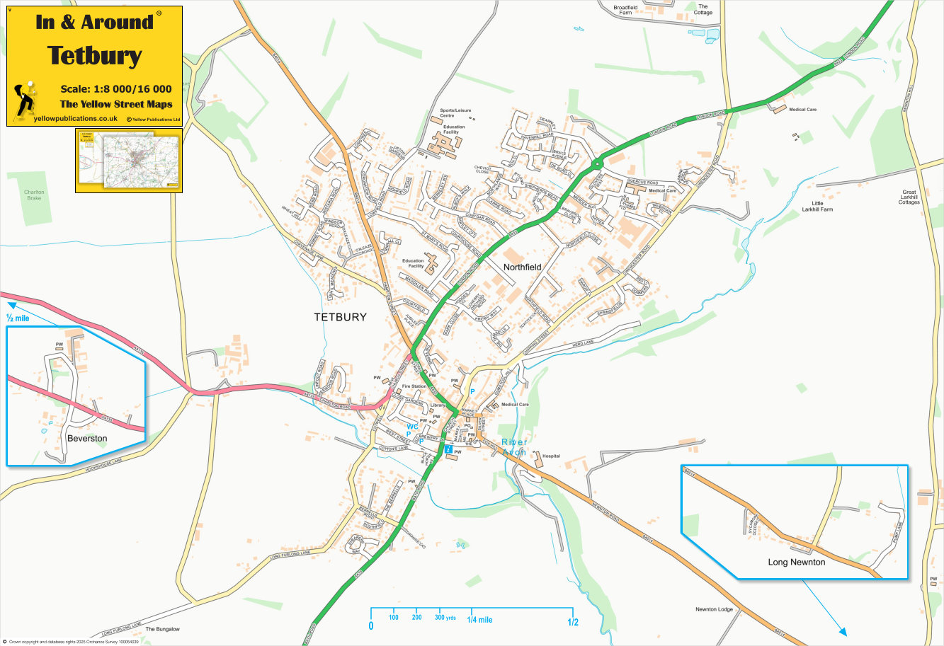 Tetbury Street Map