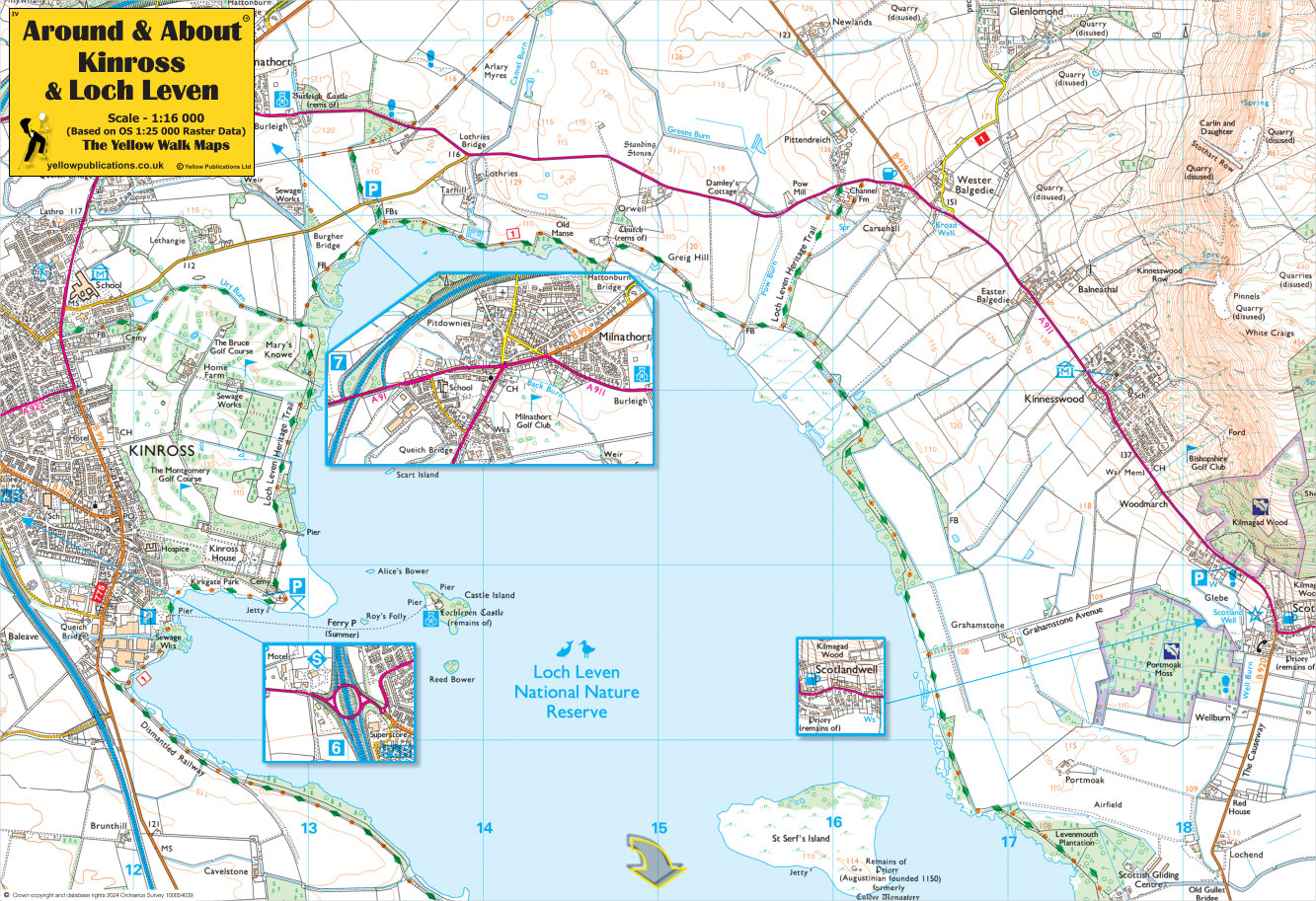 Leven Scotland Map