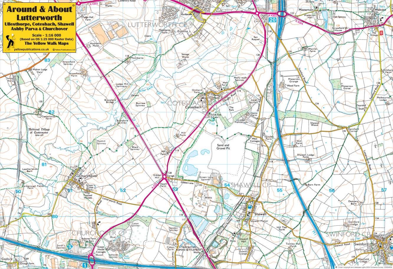 Lutterworth, Ullesthorpe, Ashby Parva, Cotesbach, Shawell & Churchover ...