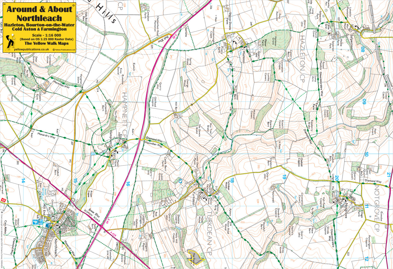 Northleach, Hazleton, North Aston, Bourton on the Water & Farmington ...