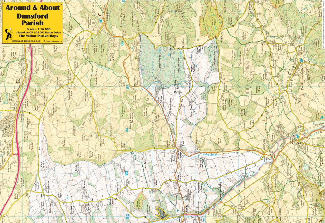 Dunsford Parish Map