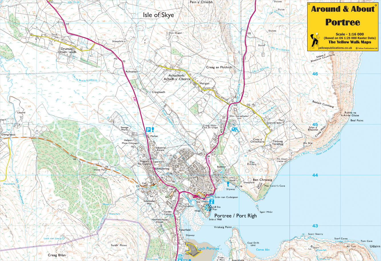 Portree Walking Map
