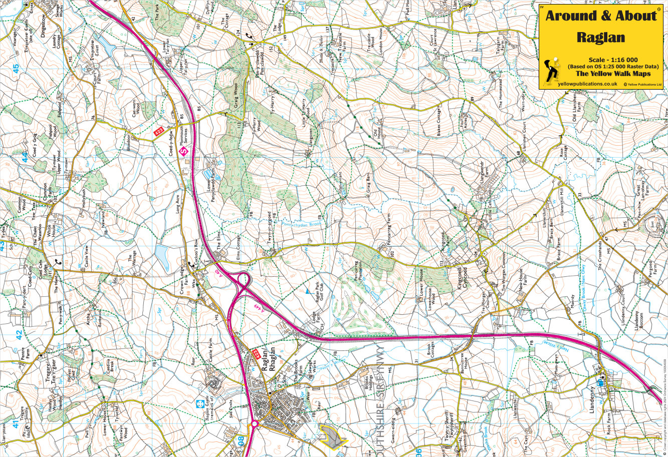 Raglan Walking Map