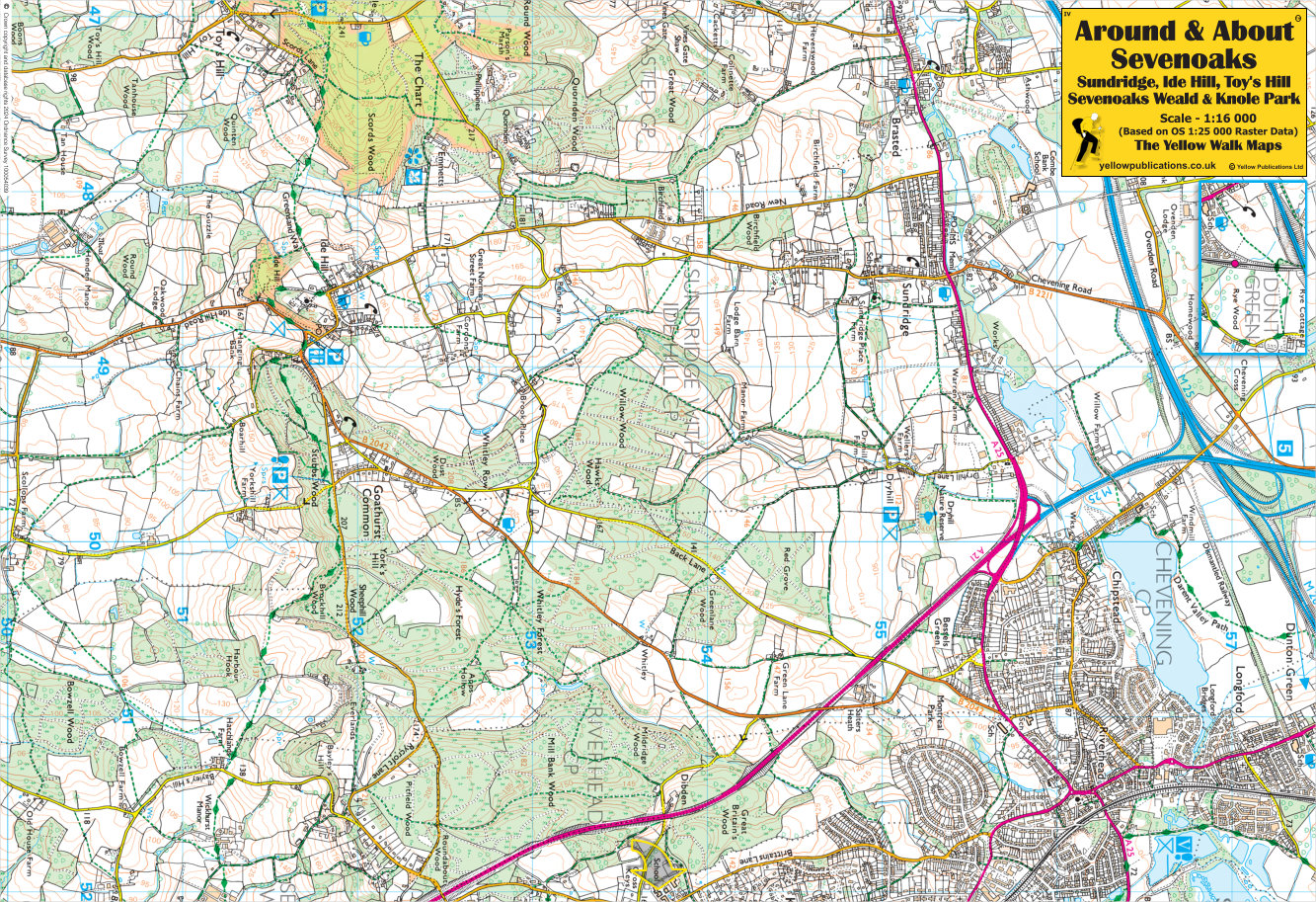 Sevenoaks, Sundridge, Ide & Toy's Hill, Sevenoaks Weald & Knole Park ...