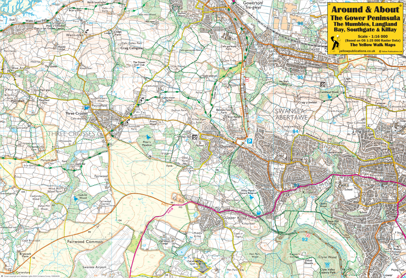 The Gower Peninsula: The Mumbles, Langland Bay, Southgate & Killay ...