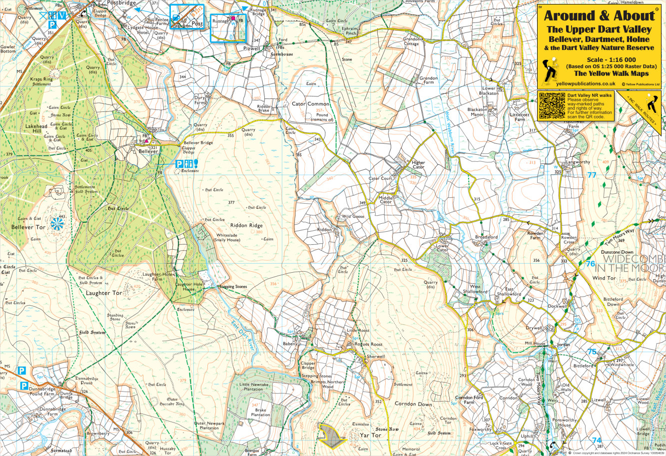 The Upper Dart Valley. Bellever, Dartmeet, Holne & the Dart Valley ...