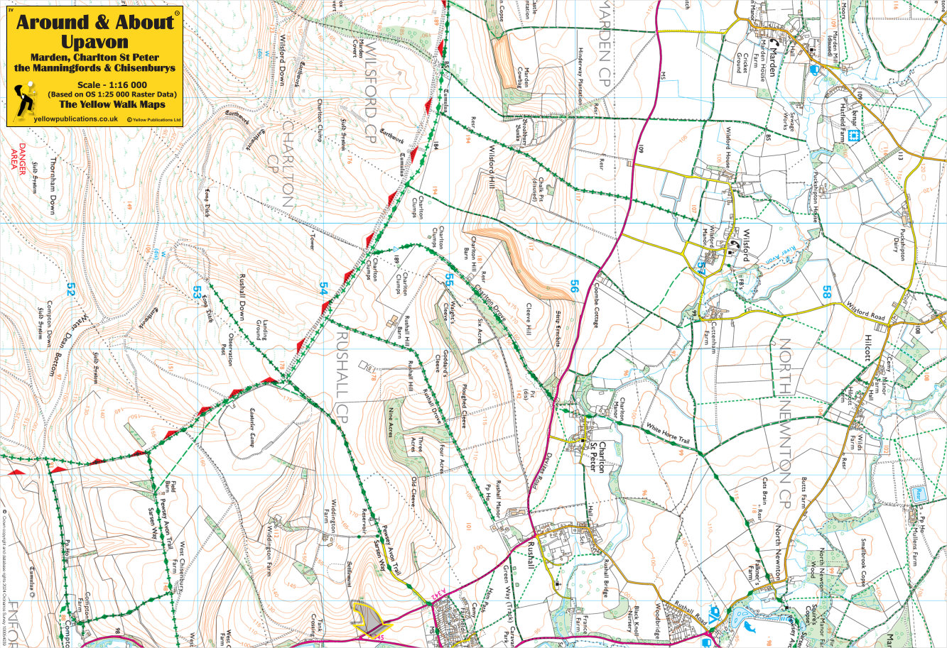 Upavon, Marden, Charlton St Peter, the Manningfords & Chisenburys ...