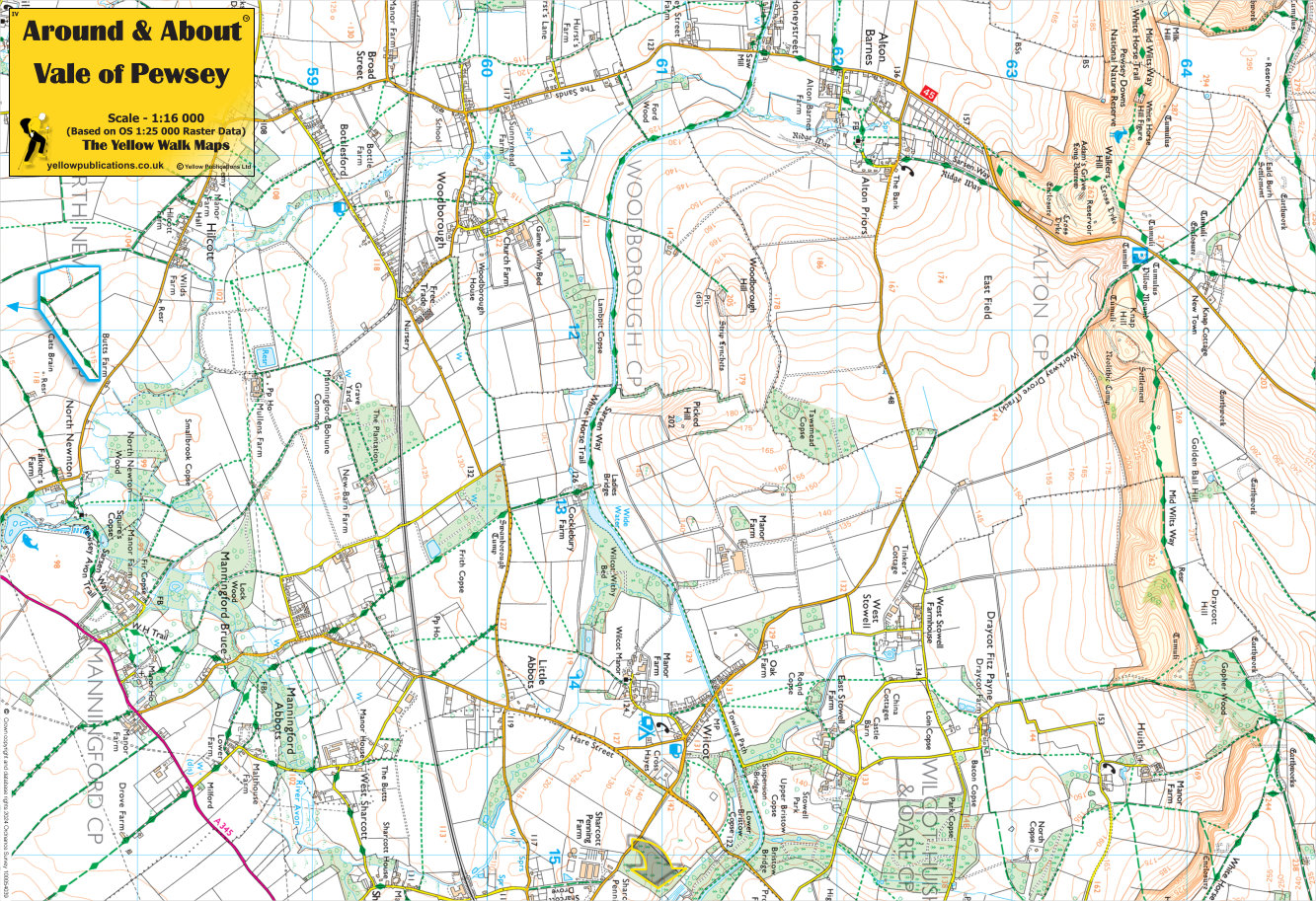 Vale of Pewsey Walking Map