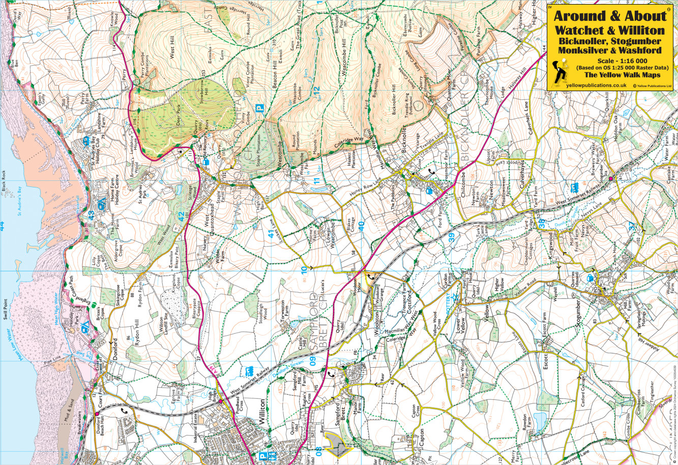 Watchet & Williton, Bicknoller, Stogumber, Monksilver & Washford ...
